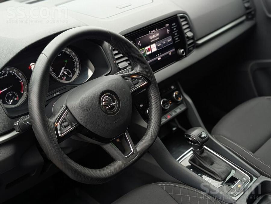 Brown Skoda Karoq 2018 in Jurmala, with an engine capacity of 1.60 L and mileage of 223 thousand km for 12950 €, photo 14 on AUTOMOTO.COM.LV