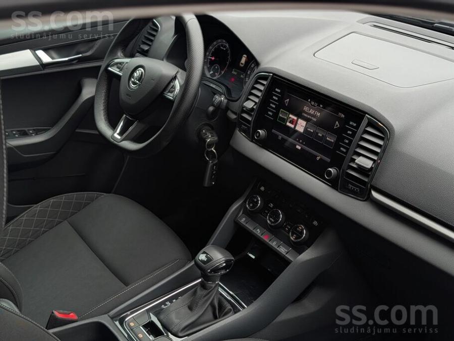 Brown Skoda Karoq 2018 in Jurmala, with an engine capacity of 1.60 L and mileage of 223 thousand km for 12950 €, photo 22 on AUTOMOTO.COM.LV