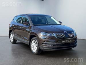 Brown Skoda Karoq 2019 in Riga, with an engine capacity of 1.00 L and mileage of 89 thousand km for 14530 €, photo 8 on AUTOMOTO.COM.LV
