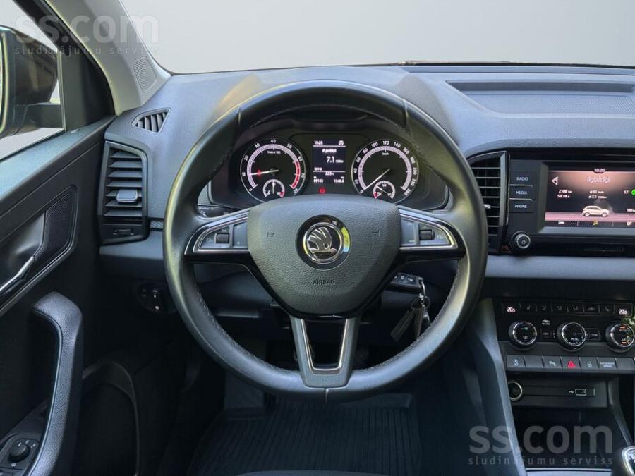 Brūns Skoda Karoq 2019 Rīga, ar dzinēja tilpumu 1.00 L un nobraukumu 89 tūkst. km par 13450 €, foto 13 vietnē AUTOMOTO.COM.LV