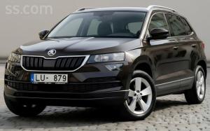 Brūns Skoda Karoq 2019 Cēsis, ar dzinēja tilpumu 1.60 L un nobraukumu 135 tūkst. km par 13999 €, foto  vietnē AUTOMOTO.COM.LV