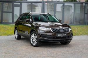 Brūns Skoda Karoq 2019 Viļņa, ar dzinēja tilpumu 1.50 L un nobraukumu 187 tūkst. km par 14500 €, foto  vietnē AUTOMOTO.COM.LV