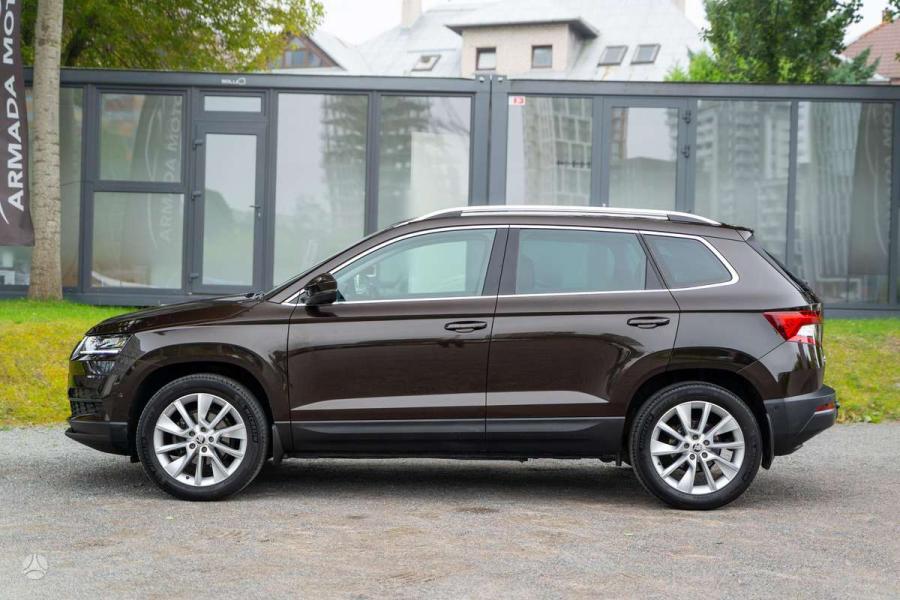 Brūns Skoda Karoq 2019 Viļņa, ar dzinēja tilpumu 1.50 L un nobraukumu 187 tūkst. km par 14500 €, foto 9 vietnē AUTOMOTO.COM.LV