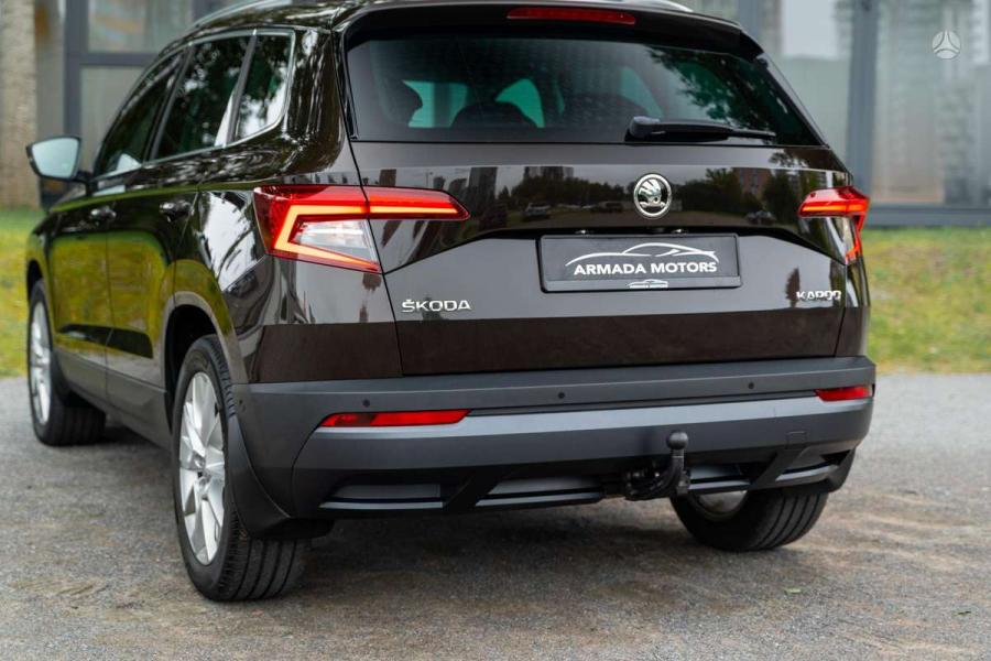 Brūns Skoda Karoq 2019 Viļņa, ar dzinēja tilpumu 1.50 L un nobraukumu 187 tūkst. km par 14500 €, foto 14 vietnē AUTOMOTO.COM.LV