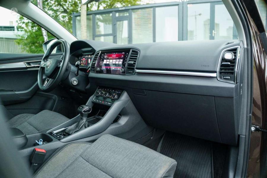 Brūns Skoda Karoq 2019 Viļņa, ar dzinēja tilpumu 1.50 L un nobraukumu 187 tūkst. km par 14500 €, foto 20 vietnē AUTOMOTO.COM.LV