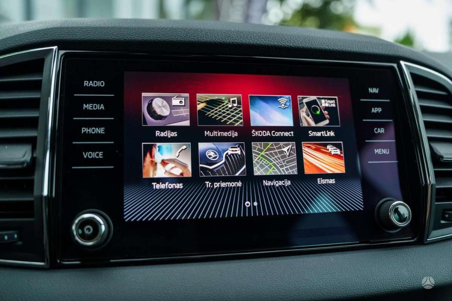 Brūns Skoda Karoq 2019 Viļņa, ar dzinēja tilpumu 1.50 L un nobraukumu 187 tūkst. km par 14500 €, foto 33 vietnē AUTOMOTO.COM.LV