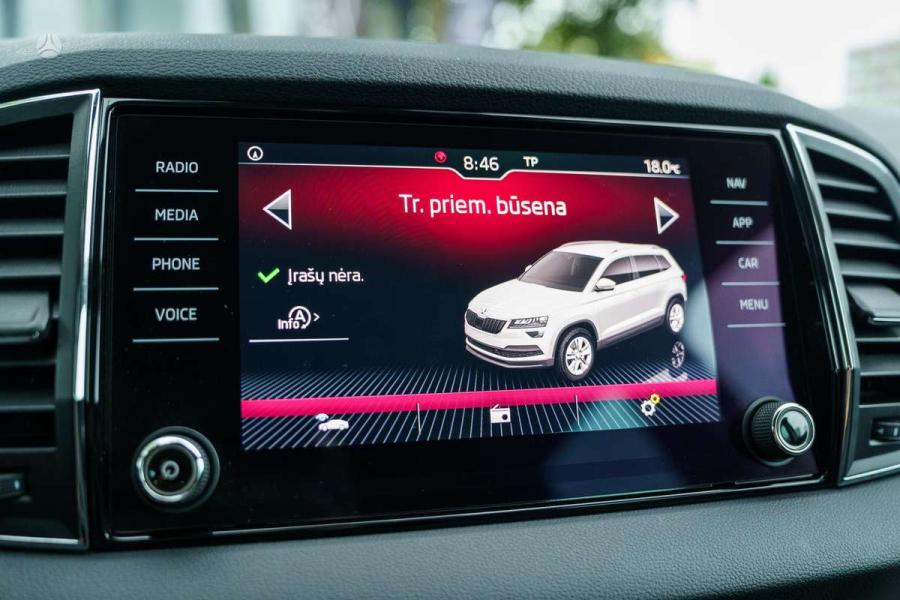 Brūns Skoda Karoq 2019 Viļņa, ar dzinēja tilpumu 1.50 L un nobraukumu 187 tūkst. km par 14500 €, foto 36 vietnē AUTOMOTO.COM.LV