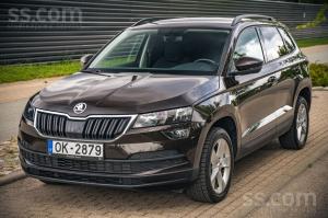 Brūns Skoda Karoq 2019 Rīga, ar dzinēja tilpumu 1.60 L un nobraukumu 228 tūkst. km par 11990 €, foto  vietnē AUTOMOTO.COM.LV