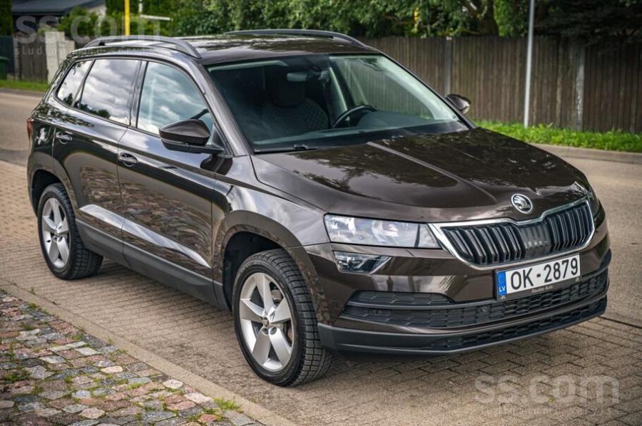 Brūns Skoda Karoq 2019 Rīga, ar dzinēja tilpumu 1.60 L un nobraukumu 228 tūkst. km par 11990 €, foto 4 vietnē AUTOMOTO.COM.LV