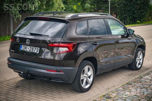 Brūns Skoda Karoq 2019 Rīga, ar dzinēja tilpumu 1.60 L un nobraukumu 228 tūkst. km par 11990 €, foto 5 vietnē AUTOMOTO.COM.LV