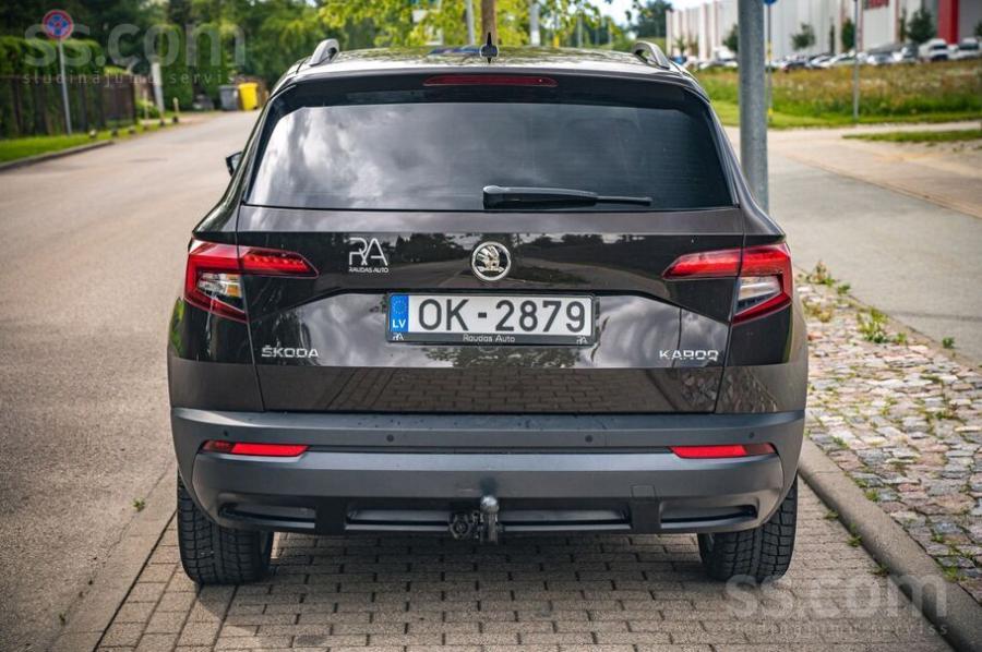 Brūns Skoda Karoq 2019 Rīga, ar dzinēja tilpumu 1.60 L un nobraukumu 228 tūkst. km par 11990 €, foto 6 vietnē AUTOMOTO.COM.LV