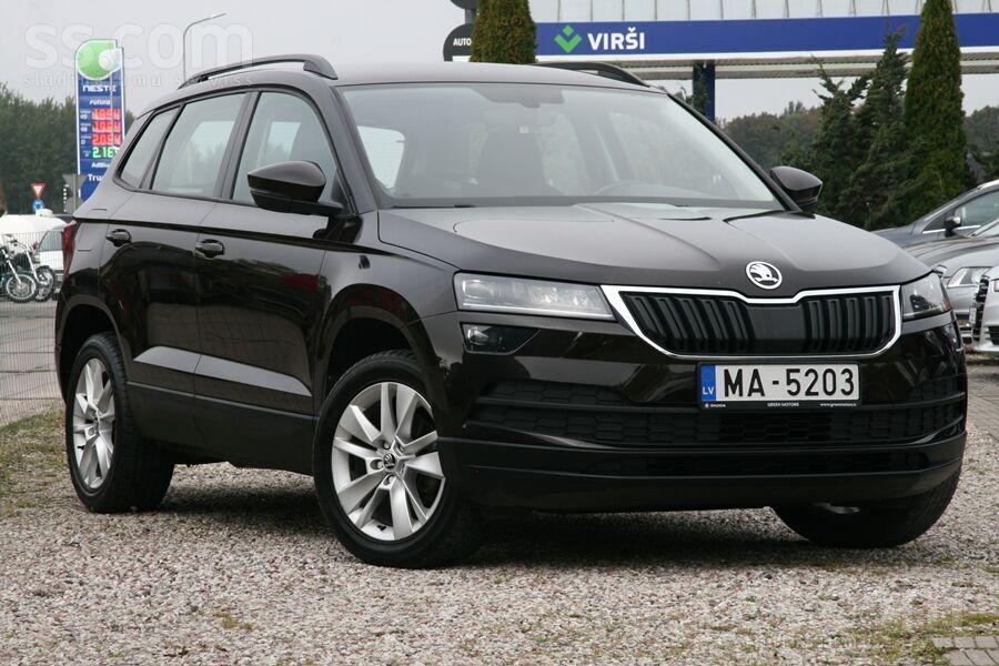 Brown Skoda Karoq 2019 in Tukums, with an engine capacity of 1.60 L and mileage of 173 thousand km for 13400 €, photo 3 on AUTOMOTO.COM.LV