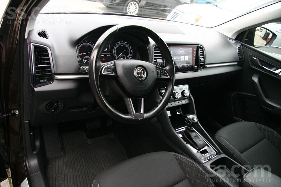 Brown Skoda Karoq 2019 in Tukums, with an engine capacity of 1.60 L and mileage of 173 thousand km for 13400 €, photo 6 on AUTOMOTO.COM.LV