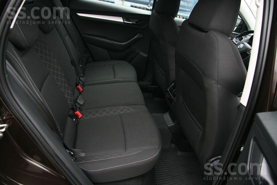 Brown Skoda Karoq 2019 in Tukums, with an engine capacity of 1.60 L and mileage of 173 thousand km for 13400 €, photo 8 on AUTOMOTO.COM.LV