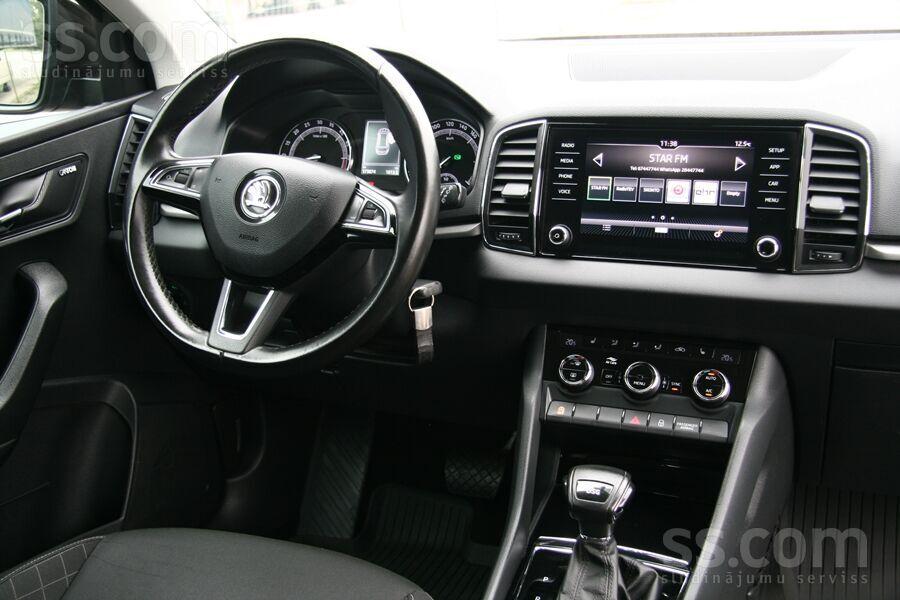 Brown Skoda Karoq 2019 in Tukums, with an engine capacity of 1.60 L and mileage of 173 thousand km for 13400 €, photo 9 on AUTOMOTO.COM.LV