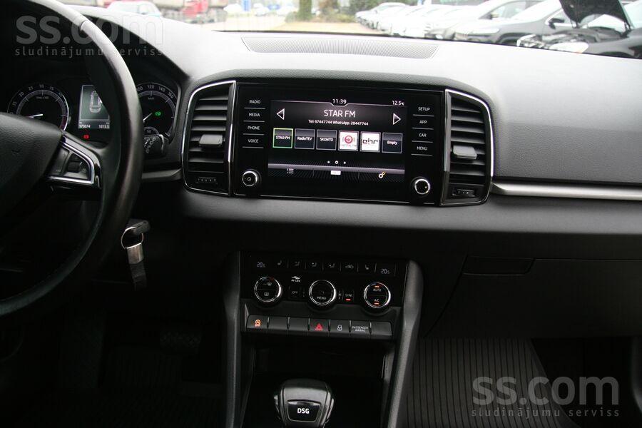Brown Skoda Karoq 2019 in Tukums, with an engine capacity of 1.60 L and mileage of 173 thousand km for 13400 €, photo 10 on AUTOMOTO.COM.LV