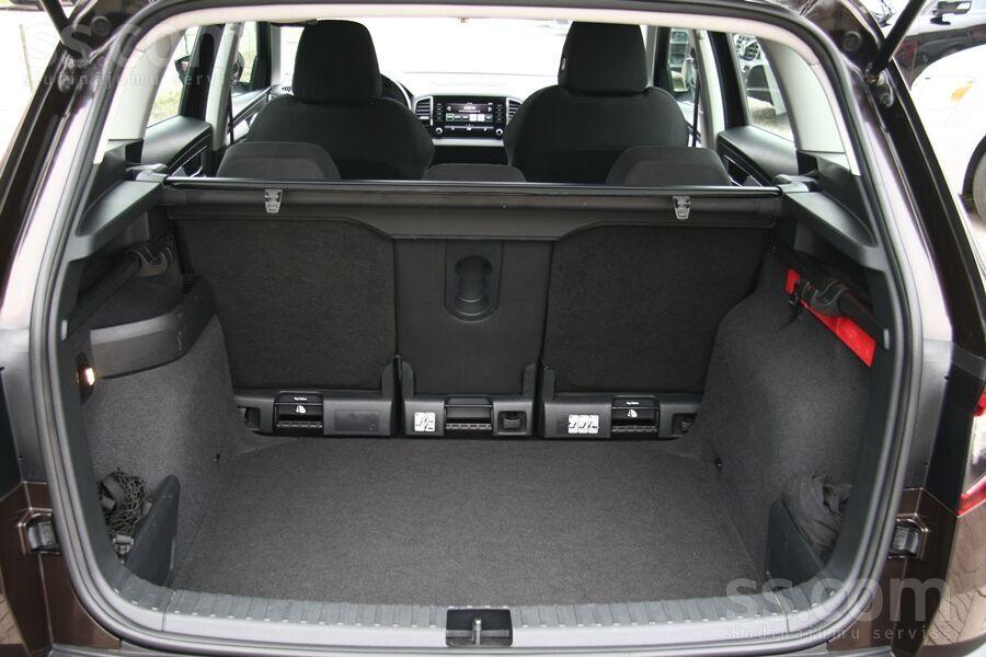 Brown Skoda Karoq 2019 in Tukums, with an engine capacity of 1.60 L and mileage of 173 thousand km for 13400 €, photo 15 on AUTOMOTO.COM.LV