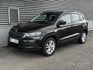 Brūns Skoda Karoq 2021 Rīga, ar dzinēja tilpumu 1.50 L un nobraukumu 138 tūkst. km par 16500 €, foto  vietnē AUTOMOTO.COM.LV