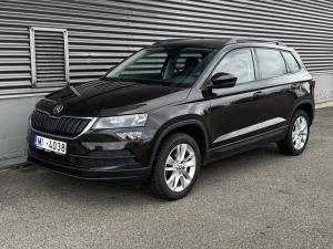 Brūns Skoda Karoq 2021 Rīga, ar dzinēja tilpumu 1.50 L un nobraukumu 138 tūkst. km par 16500 €, foto  vietnē AUTOMOTO.COM.LV