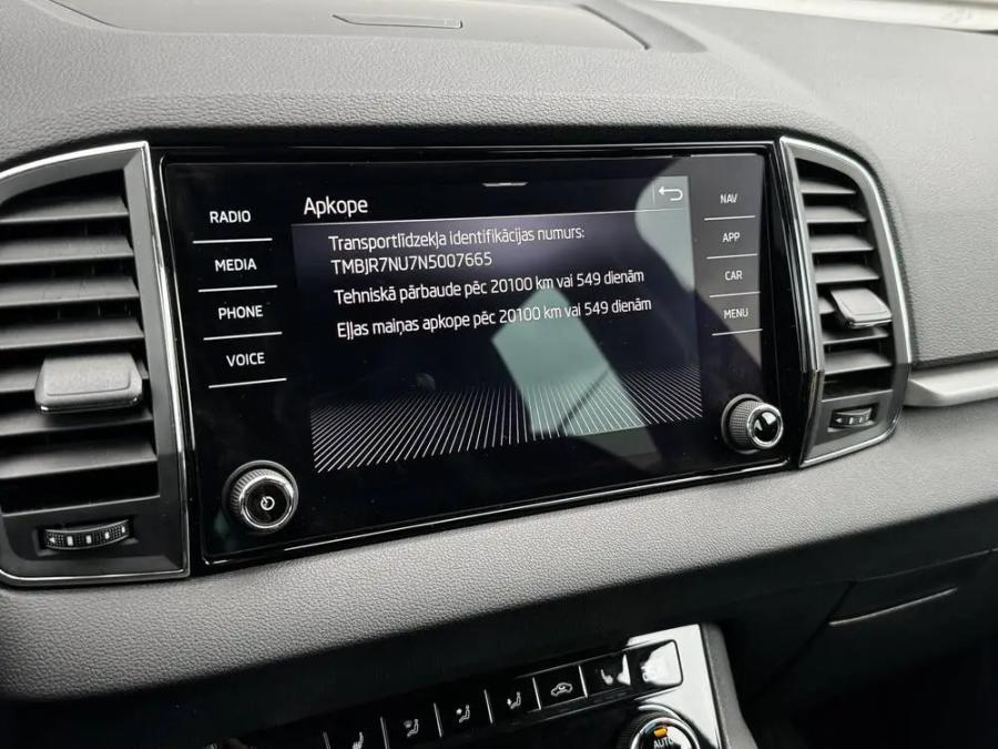 Brūns Skoda Karoq 2021 Rīga, ar dzinēja tilpumu 1.50 L un nobraukumu 138 tūkst. km par 16500 €, foto 24 vietnē AUTOMOTO.COM.LV
