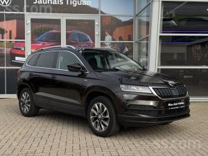 Brūns Skoda Karoq 2021 Valmiera, ar dzinēja tilpumu 2.00 L un nobraukumu 179 tūkst. km par 18500 €, foto  vietnē AUTOMOTO.COM.LV