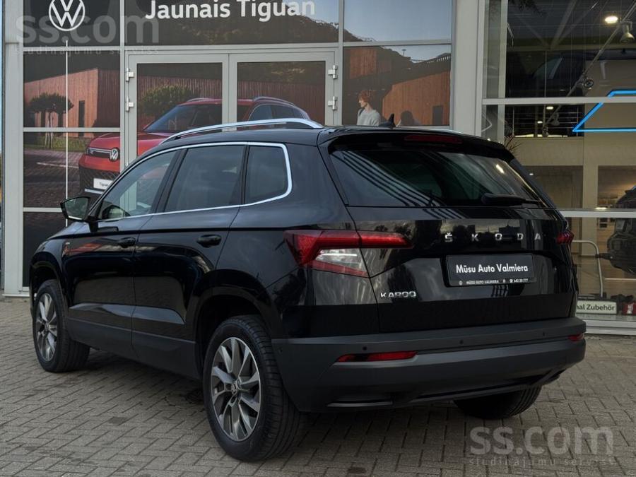Brown Skoda Karoq 2021 in Valmiera, with an engine capacity of 2.00 L and mileage of 156 thousand km for 17500 €, photo 5 on AUTOMOTO.COM.LV