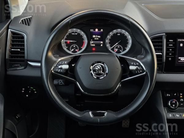 Brown Skoda Karoq 2021 in Valmiera, with an engine capacity of 2.00 L and mileage of 156 thousand km for 17500 €, photo 10 on AUTOMOTO.COM.LV