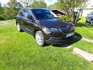 Brown Skoda Karoq 2018 in Tallinn, with an engine capacity of 1.50 L and mileage of 129 thousand km for 16500 €, photo  on AUTOMOTO.COM.LV