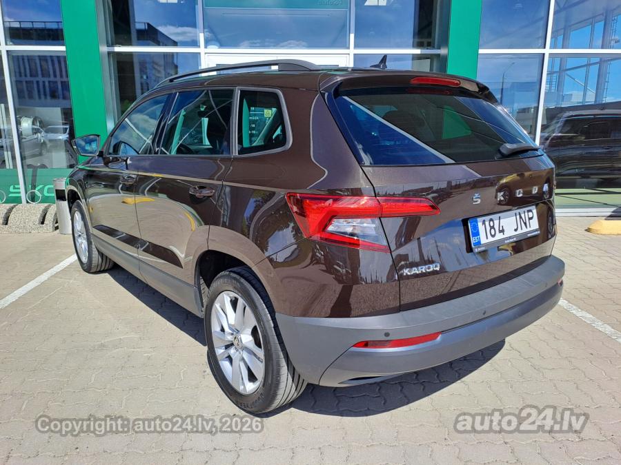 Brown Skoda Karoq 2021 in Tartu, with an engine capacity of 1.50 L and mileage of 108 thousand km for 17900 €, photo 3 on AUTOMOTO.COM.LV
