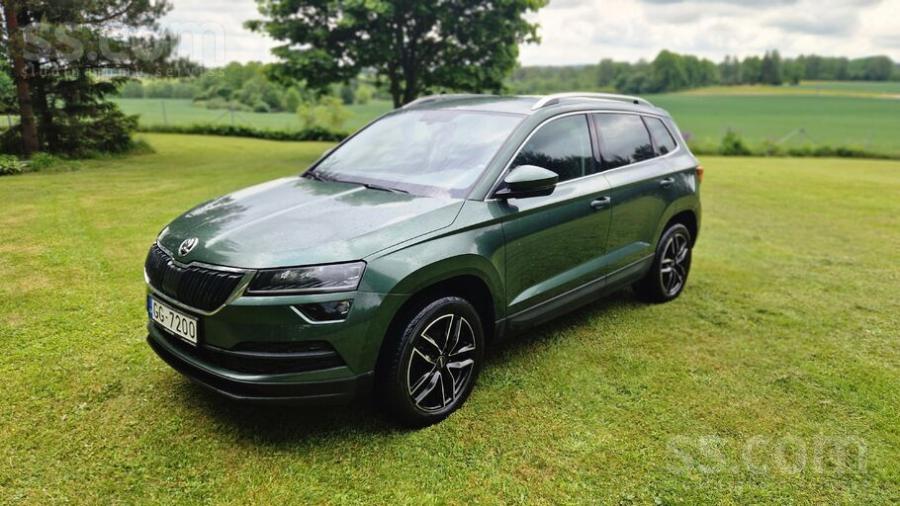 Zaļš Skoda Karoq 2018 Kuldīga, ar dzinēja tilpumu 1.50 L un nobraukumu 110 tūkst. km par 19050 €, foto 2 vietnē AUTOMOTO.COM.LV