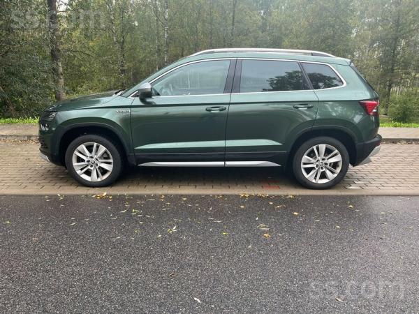 Skoda Karoq 2019 Rīga vietnē Zaļš Skoda Karoq 2019 Rīga, ar dzinēja tilpumu 2.00 L un nobraukumu 91 tūkst. km par 22650 €, foto 5 vietnē AUTOMOTO.COM.LV