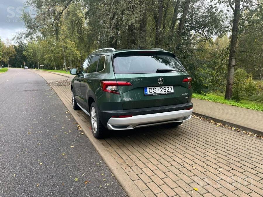 Zaļš Skoda Karoq 2019 Rīga, ar dzinēja tilpumu 2.00 L un nobraukumu 91 tūkst. km par 22650 €, foto 6 vietnē AUTOMOTO.COM.LV
