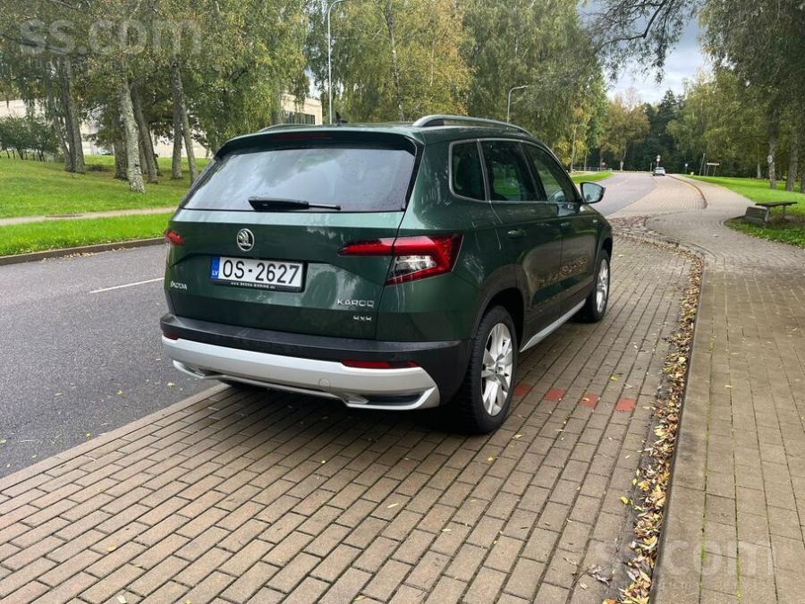 Zaļš Skoda Karoq 2019 Rīga, ar dzinēja tilpumu 2.00 L un nobraukumu 91 tūkst. km par 22650 €, foto 7 vietnē AUTOMOTO.COM.LV