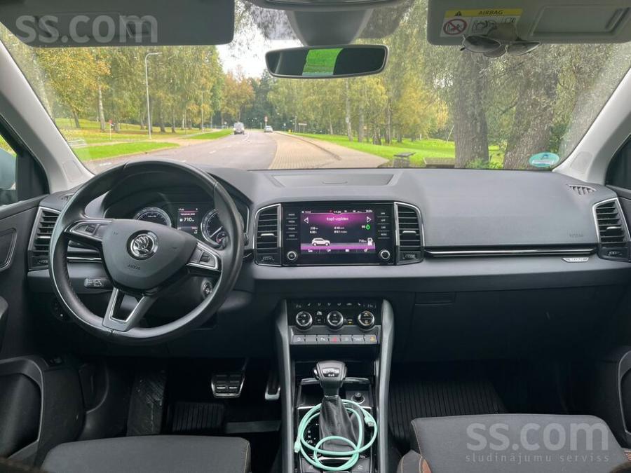 Zaļš Skoda Karoq 2019 Rīga, ar dzinēja tilpumu 2.00 L un nobraukumu 91 tūkst. km par 22650 €, foto 14 vietnē AUTOMOTO.COM.LV