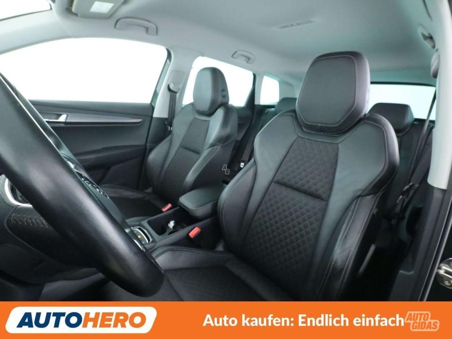 Green Skoda Karoq 2021 in Kaunas, with an engine capacity of 1.50 L and mileage of 49 thousand km for 27087 €, photo 10 on AUTOMOTO.COM.LV