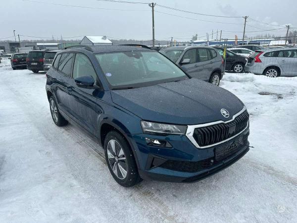 Green Skoda Karoq 2023 in Kaunas, with an engine capacity of 1.50 L and mileage of 100 thousand km for 20900 €, photo 8 on AUTOMOTO.COM.LV