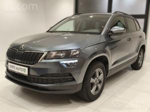 Grey Skoda Karoq 2018 in Riga, with an engine capacity of 1.60 L and mileage of 124 thousand km for 16990 €, photo 3 on AUTOMOTO.COM.LV