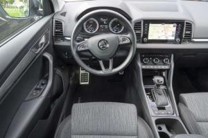 Grey Skoda Karoq 2018 in Kaunas, with an engine capacity of 1.50 L and mileage of 55 thousand km for 26510 €, photo 13 on AUTOMOTO.COM.LV