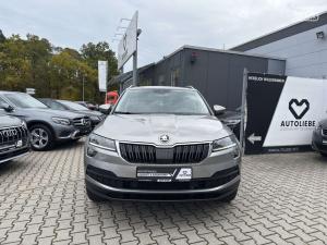 Grey Skoda Karoq 2018 in Kaunas, with an engine capacity of 2.00 L and mileage of 76 thousand km for 26510 €, photo 5 on AUTOMOTO.COM.LV