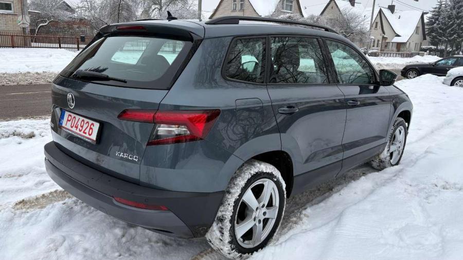Pelēks Skoda Karoq 2018 Kauņa, ar dzinēja tilpumu 1.50 L un nobraukumu 152 tūkst. km par 16800 €, foto 5 vietnē AUTOMOTO.COM.LV