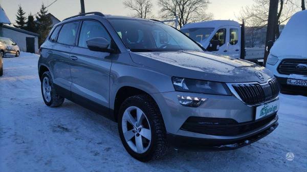 Grey Skoda Karoq 2018 in Klaipeda, with an engine capacity of 1.50 L and mileage of 89 thousand km for 15950 €, photo 7 on AUTOMOTO.COM.LV