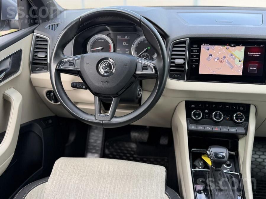 Pelēks Skoda Karoq 2018 Rīga, ar dzinēja tilpumu 1.50 L un nobraukumu 136 tūkst. km par 16400 €, foto 5 vietnē AUTOMOTO.COM.LV