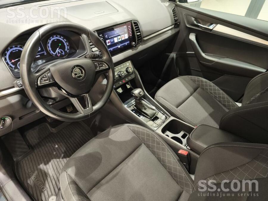 Pelēks Skoda Karoq 2018 Rīga, ar dzinēja tilpumu 1.60 L un nobraukumu 124 tūkst. km par 15290 €, foto 9 vietnē AUTOMOTO.COM.LV