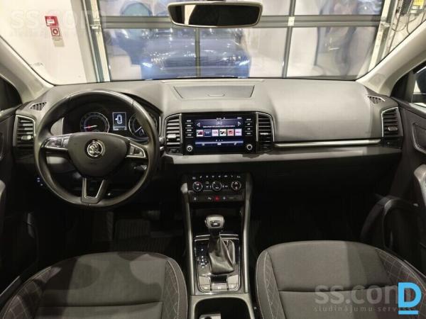 Grey Skoda Karoq 2018 in Riga, with an engine capacity of 1.60 L and mileage of 124 thousand km for 16690 €, photo 5 on AUTOMOTO.COM.LV