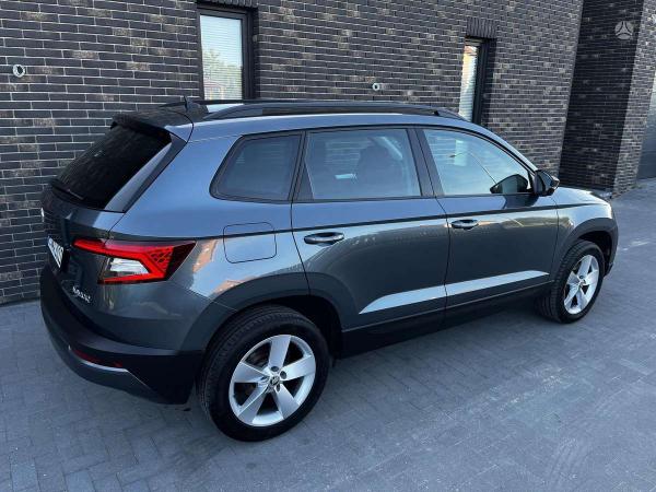 Grey Skoda Karoq 2018 in Klaipeda, with an engine capacity of 1.60 L and mileage of 133 thousand km for 14950 €, photo 8 on AUTOMOTO.COM.LV