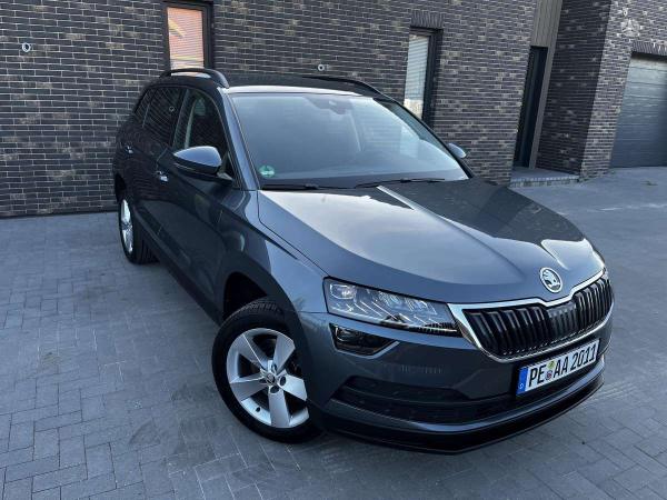 Grey Skoda Karoq 2018 in Klaipeda, with an engine capacity of 1.60 L and mileage of 133 thousand km for 14950 €, photo 10 on AUTOMOTO.COM.LV