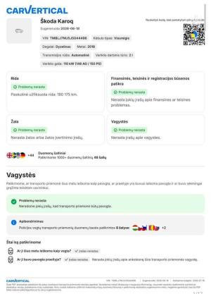 Серый Шкода Karoq 2018 в Ионава, объемом двигателя 2.00 л и пробегом 196 тыс. км за 16200 €, фото 45 на AUTOMOTO.COM.LV