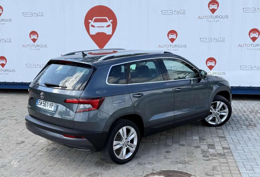 Pelēks Skoda Karoq 2018 Tauragė, ar dzinēja tilpumu 1.60 L un nobraukumu 242 tūkst. km par 12800 €, foto 23 vietnē AUTOMOTO.COM.LV
