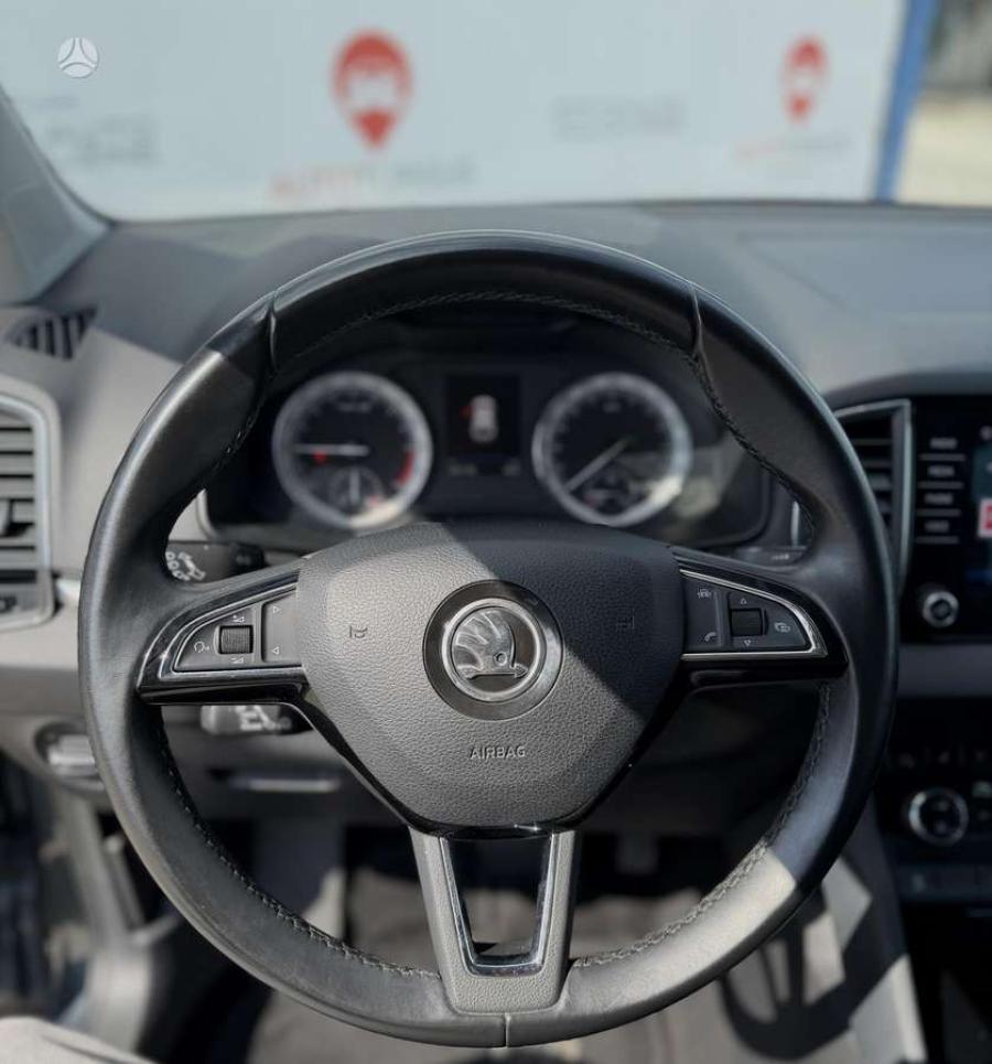 Pelēks Skoda Karoq 2018 Tauragė, ar dzinēja tilpumu 1.60 L un nobraukumu 242 tūkst. km par 12800 €, foto 44 vietnē AUTOMOTO.COM.LV