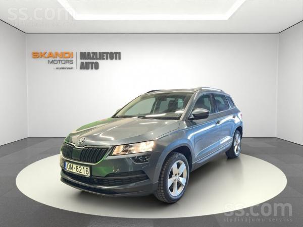 Grey Skoda Karoq 2018 in Riga, with an engine capacity of 2.00 L and mileage of 178 thousand km for 16490 €, photo 1 on AUTOMOTO.COM.LV